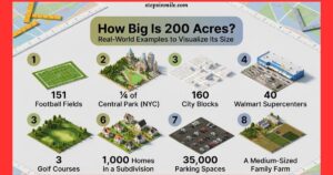 How Big is 200 Acres? (Examples 2026)